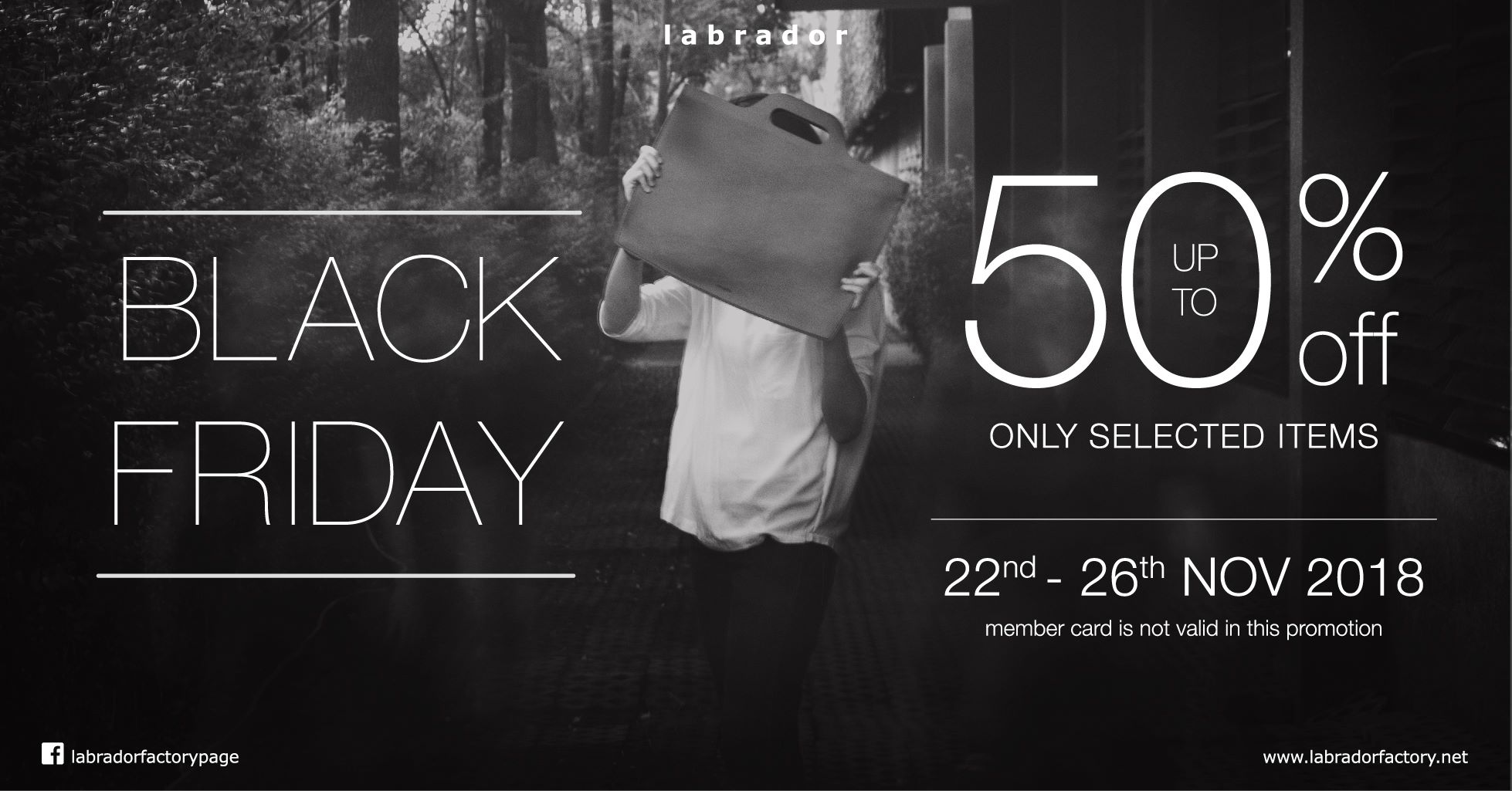 Labrador "Black Friday" ลดสูงสุด 50% - PMCU