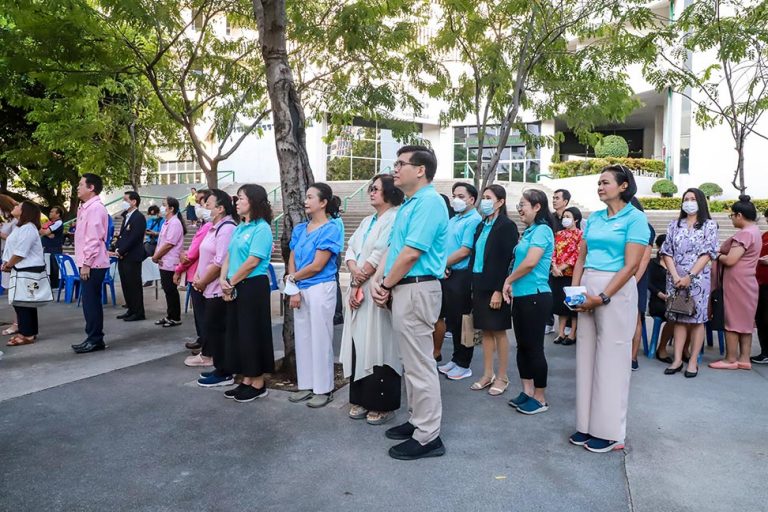 จุฬาฯ จัดพิธีทำบุญตักบาตรเนื่องในโอกาสขึ้นพุทธศักราชใหม่ 2567 - PMCU